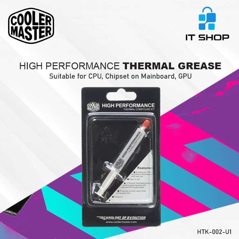 Jual Cooler Master High Performance Thermal Pasta Htk 002 Di Seller It ...