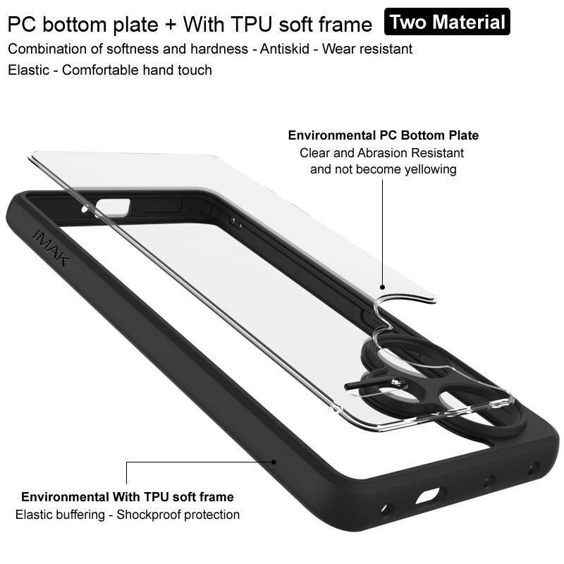 Promo Case Xiaomi Redmi Note 13 Pro Plus 5G IMAK UX-9A Hybrid AirBags Casing Diskon 9% di Seller ...