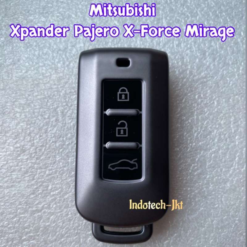 Promo Case Kunci Remote Mobil Mitsubishi Xpander Pajero X-Force DARK METAL Diskon 9% di Seller ...