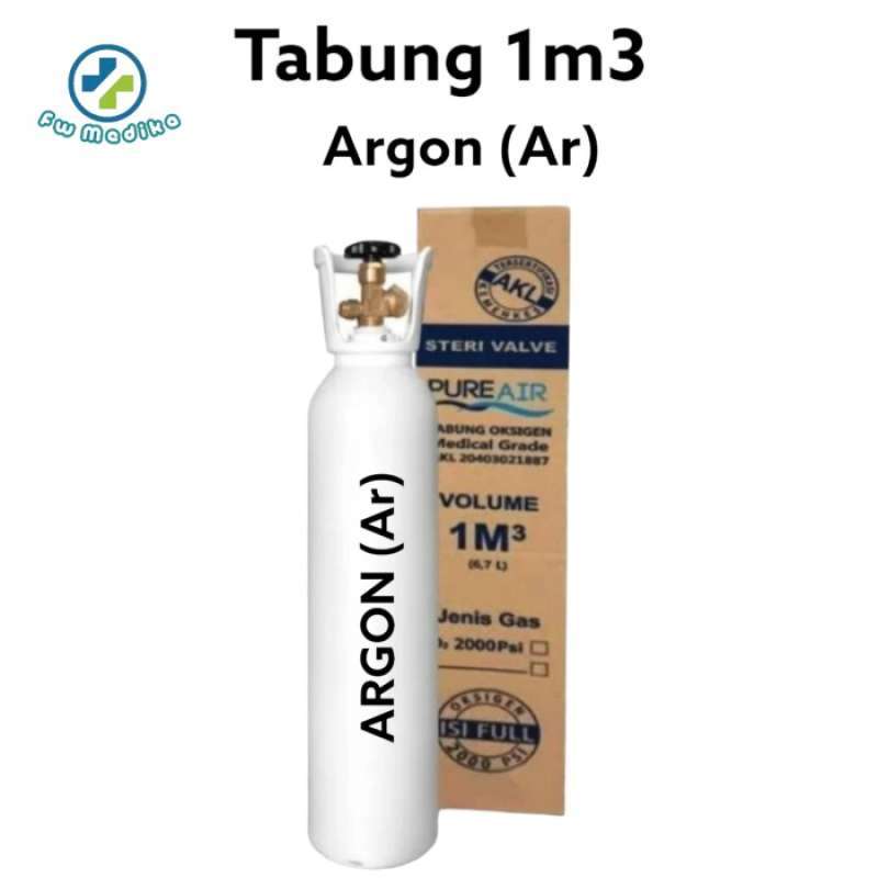 Promo TABUNG GAS LAS ARGON 1M3 + ISI ARGON - Diskon 50% di Seller ...