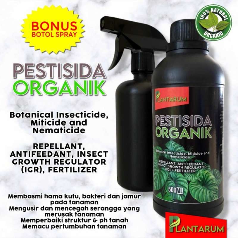 Promo Pestisida Organik Obat Hama Kutu Putih Spidermite Ulat Daun ...