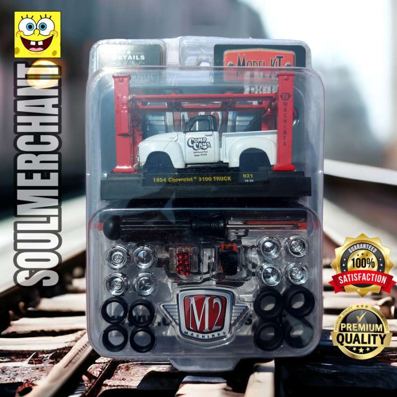 Jual M2 Model Kit 1954 Chevrolet 3100 Truck - 4 Postlift Di Seller ...