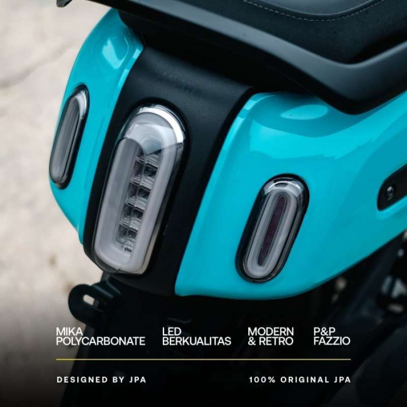 Jual Paket Stoplamp Lampu Stop 3in1 Dan Sen Sein Depan Jpa Fazzio Fazio ...