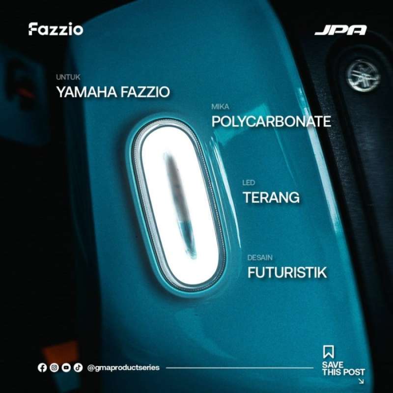 Jual Paket Stoplamp Lampu Stop 3in1 Dan Sen Sein Depan Jpa Fazzio Fazio ...