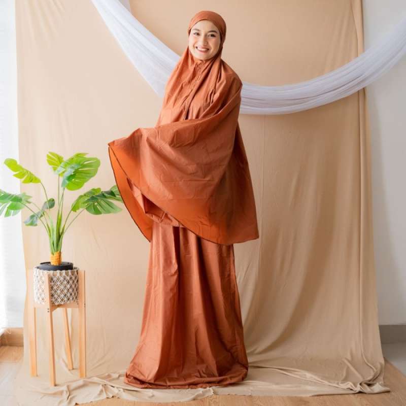 Jual Alf By Alif New Colorway Collection Mukena Mini Parasut - Blue ...