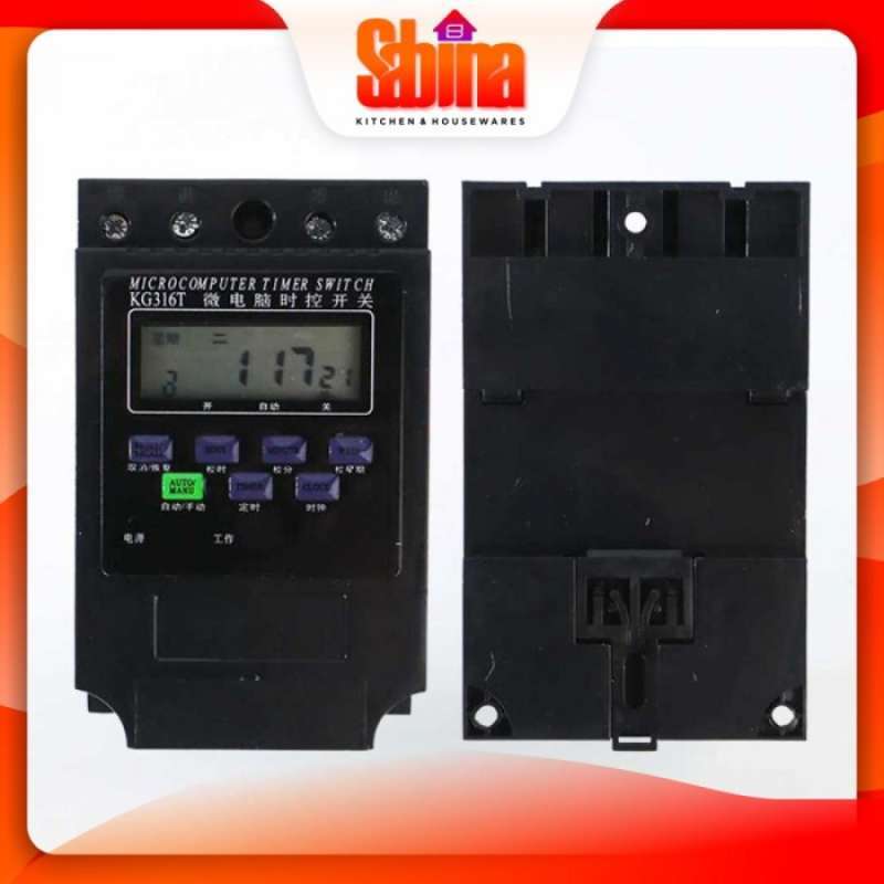 Promo Programmable Timer Switch Relay Saklar Otomatis Countdown 220v Ac ...