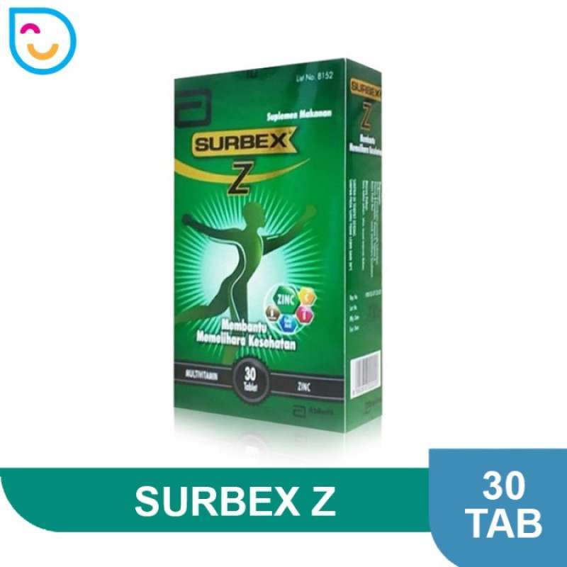 Promo Surbex Z Multivitamin Box isi 30 tablet Diskon 33% di Seller ...