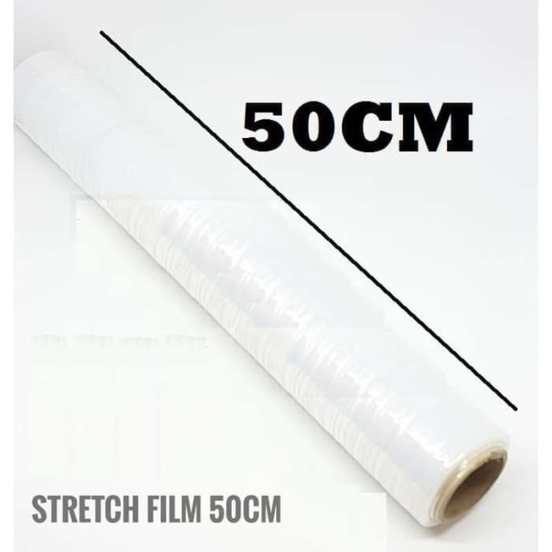 Promo Plastik Wrapping 50cm X 200m Tebal Stretch Film Plastic Wrap ...