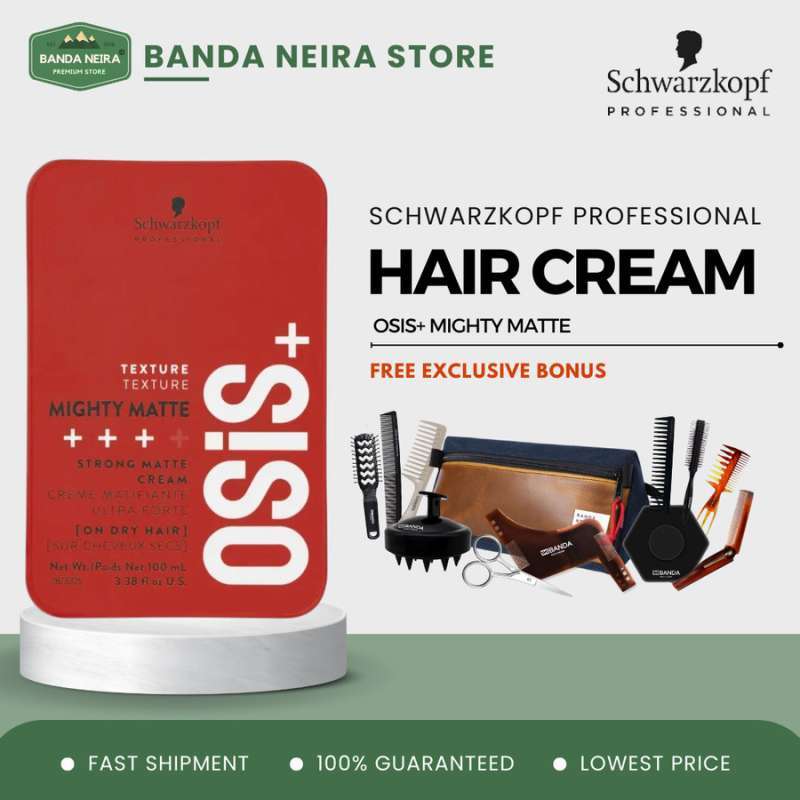 Jual Schwarzkopf Professional Osis+ Osis + Mighty Matte Hair Styling ...