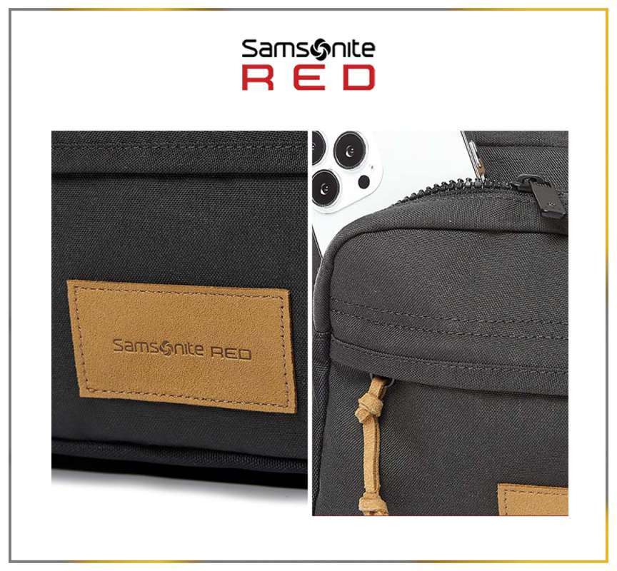 Jual Samsonite Red Label Sling Bag Osler - Black Di Seller House Of ...