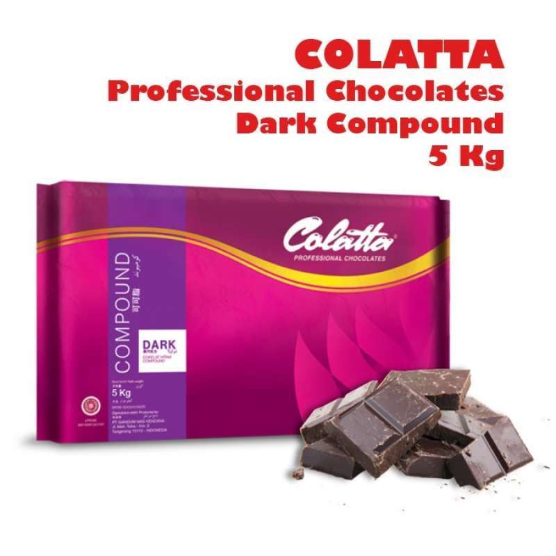 Jual Dark Coklat Compound Collata Dark 5 Kg/dcc Collata Dark 5kg Di ...