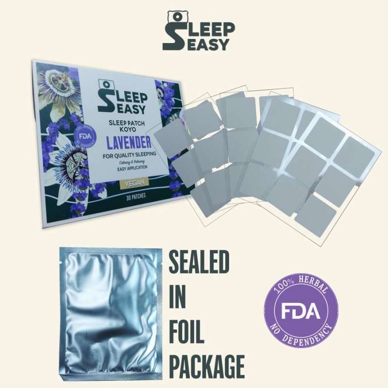 Jual Sleep Easy Sleep Patch Fda Approved / Alat Bantu Insomnia Koyo ...