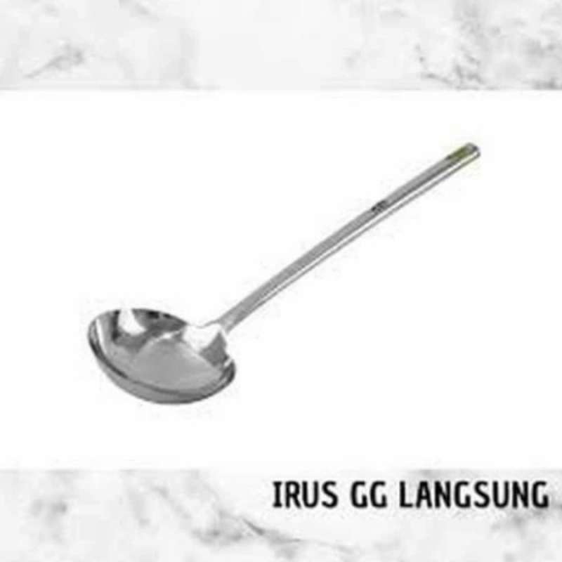 Promo Irus Kuah Stainless 40 Cm Tebal / Sendok Sayur Panjang Jumbo ...