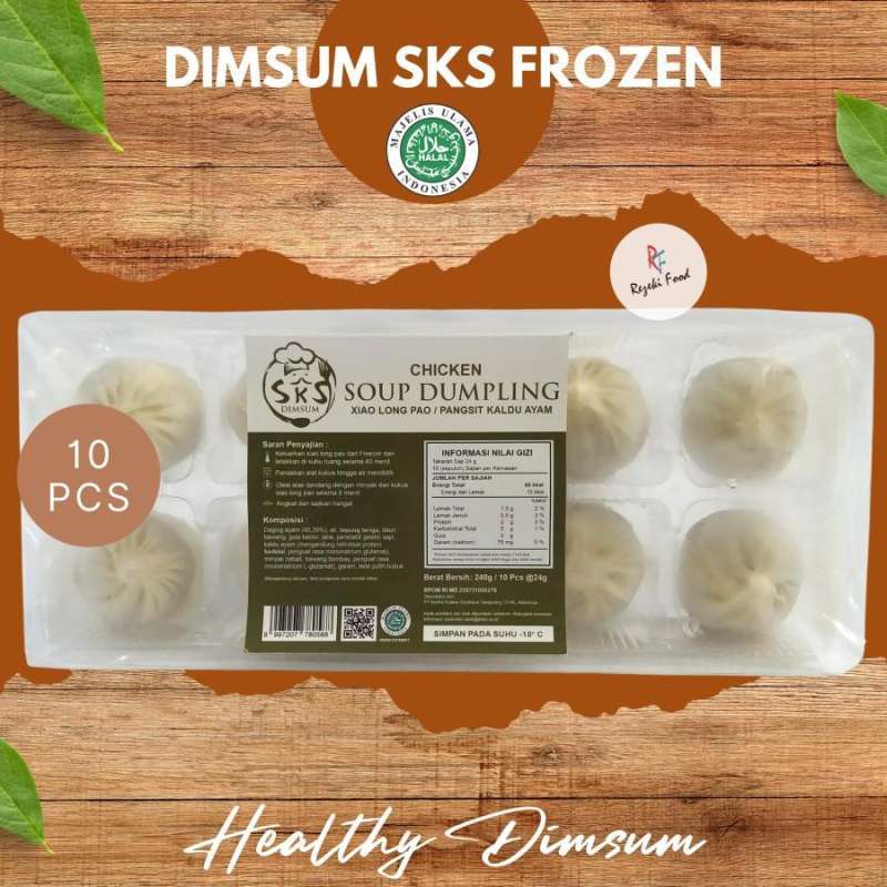 Jual Dimsum Xiao Long Pao Frozen Isi 10pcs - Sks Dimsum/duck King Di Seller Rezeki Food Mart ...