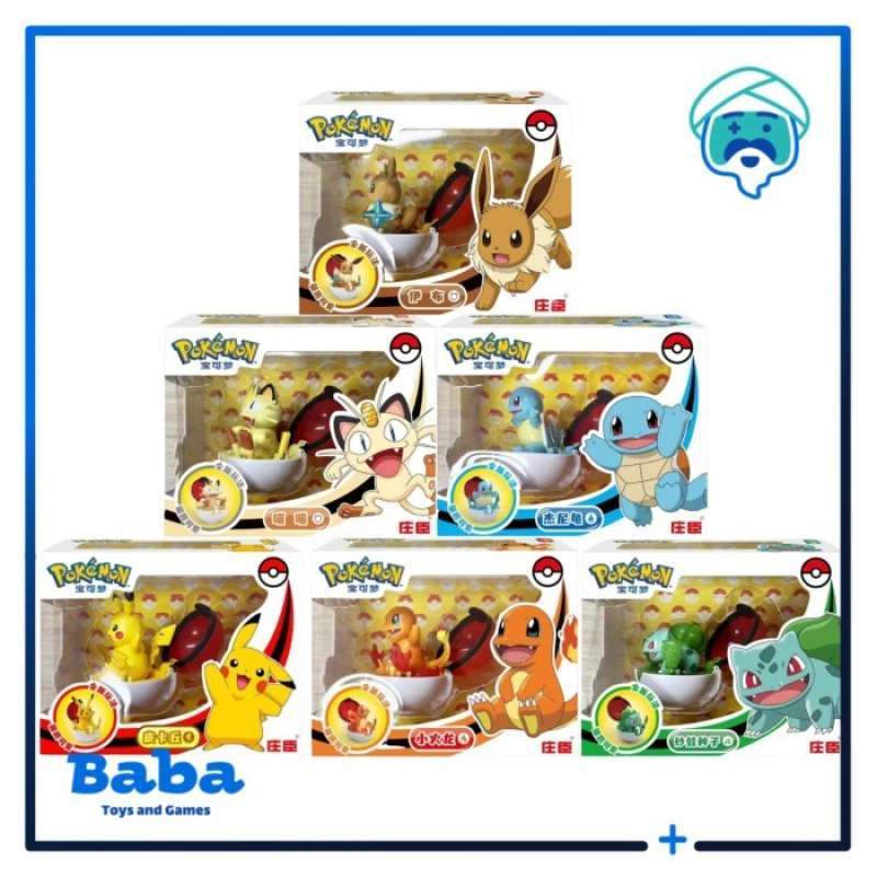 Promo Mainan Anak Official Pokemon Pikachu Pokeball Pop Up Toy New ...