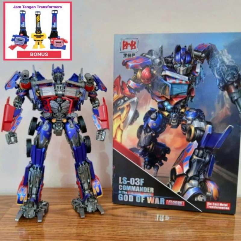Promo Robot Transformers Optimus Prime Bmb Ls03f Mpm4 Dotm Oversize ...