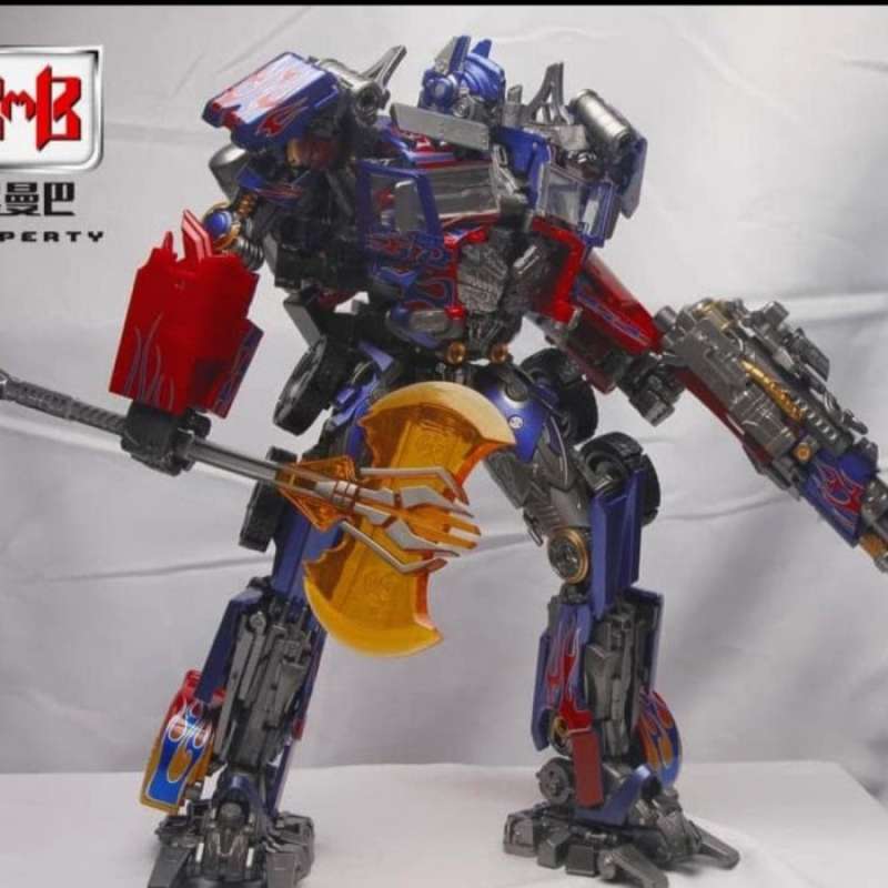 Promo Robot Transformers Optimus Prime Bmb Ls03f Mpm4 Dotm Oversize ...