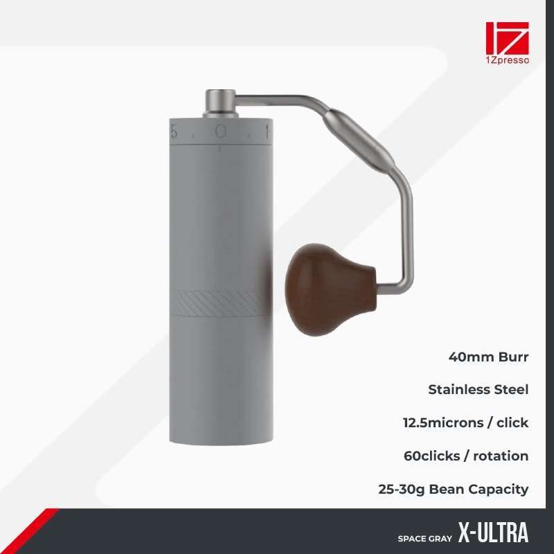 Jual Coffee Grinder 1zpresso X-ultra Manual Coffee Grinder / Space Gray ...