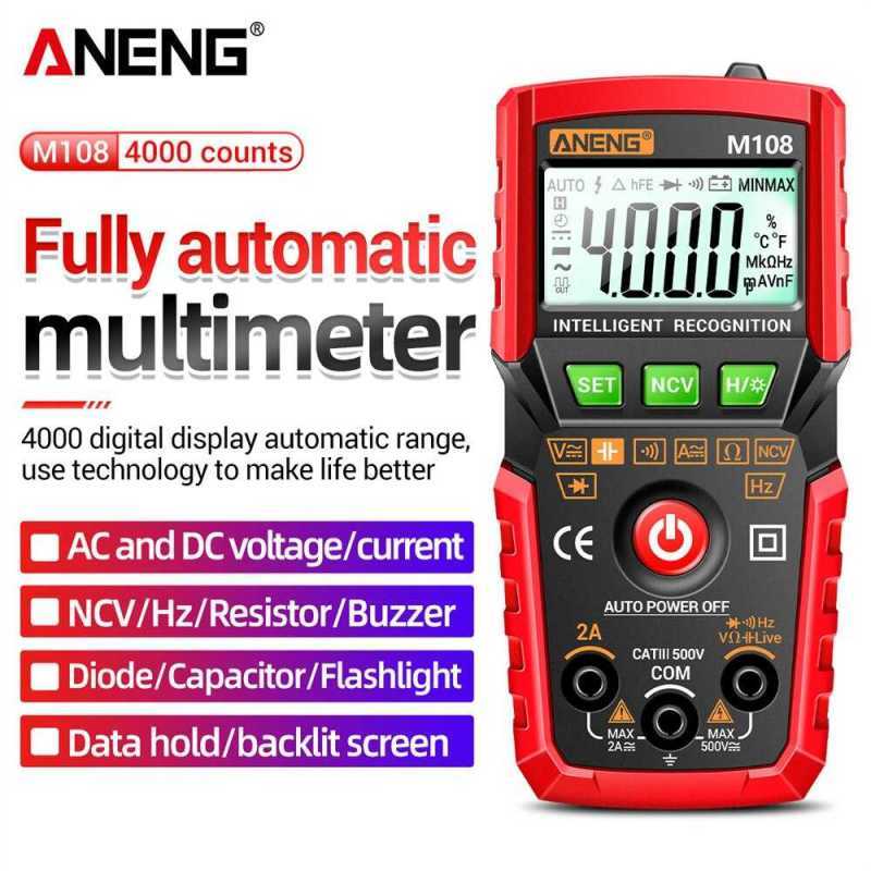 Jual Aneng Mini Digital Multimeter Ac/dc Electrical Voltage Tester Di ...