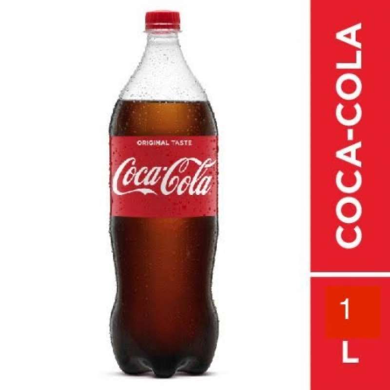 Promo Coca Cola Minuman Bersoda Botol Plastik Pet - 1000 Ml | 1 Liter ...