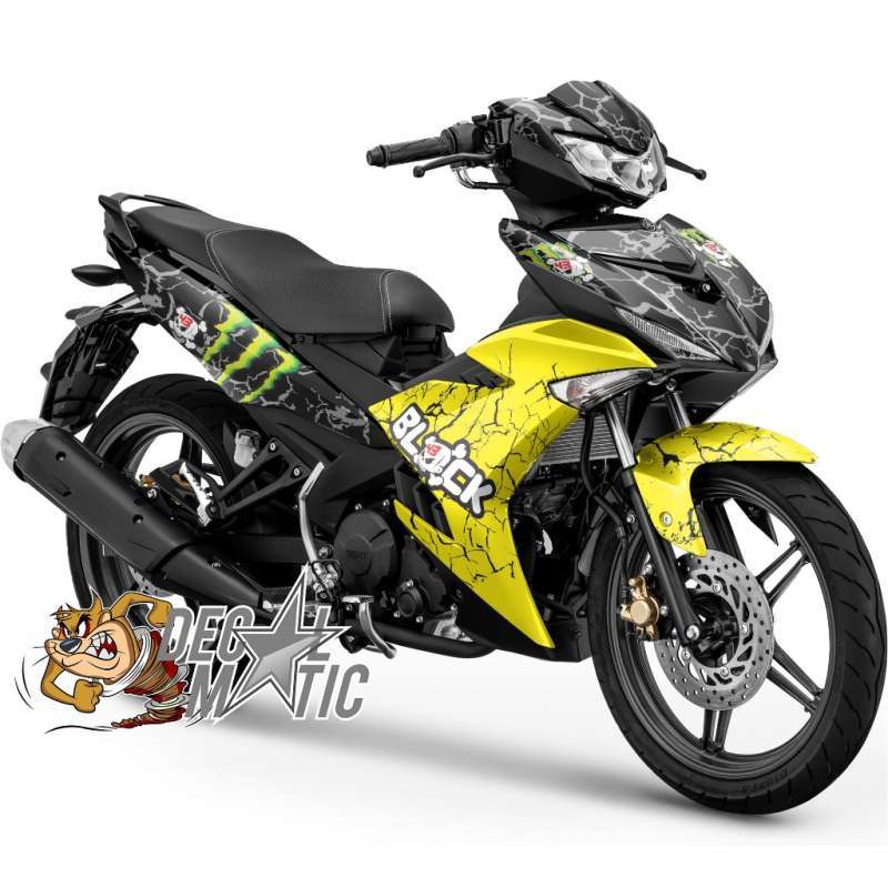 Jual Sticker Full Body Mx King 150 Decal Motor Yamaha Jupiter Mx 135 ...