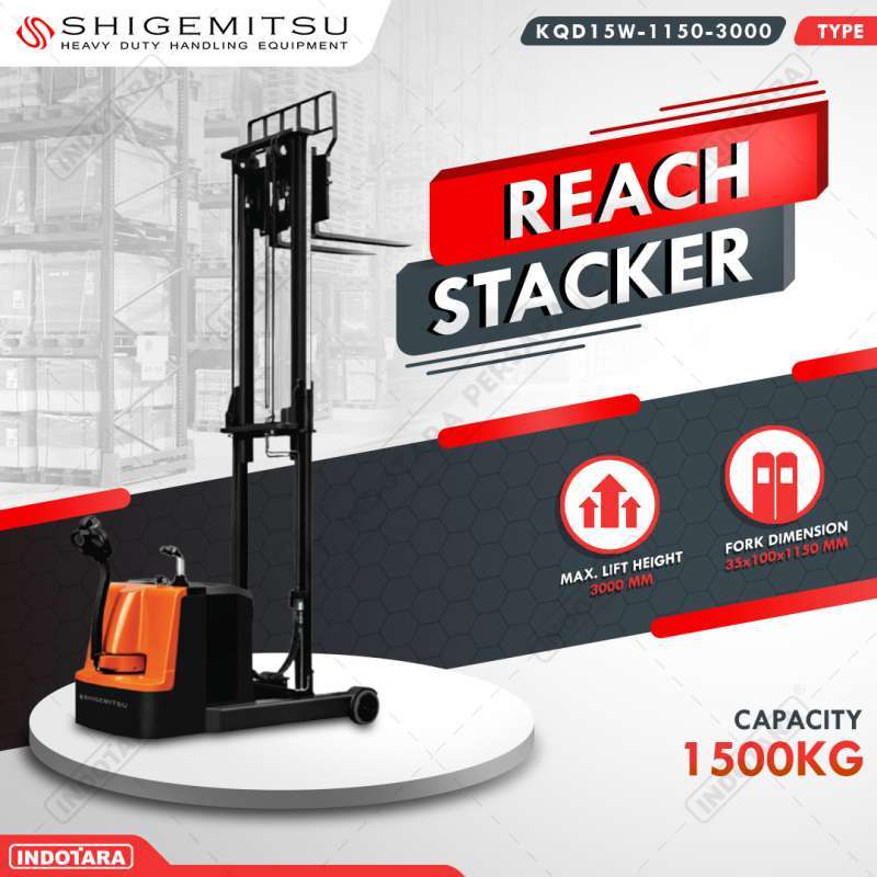 Harga Stacker Listrik 💯 Terbaru, Spesifikasi, & Kredit April 2026
