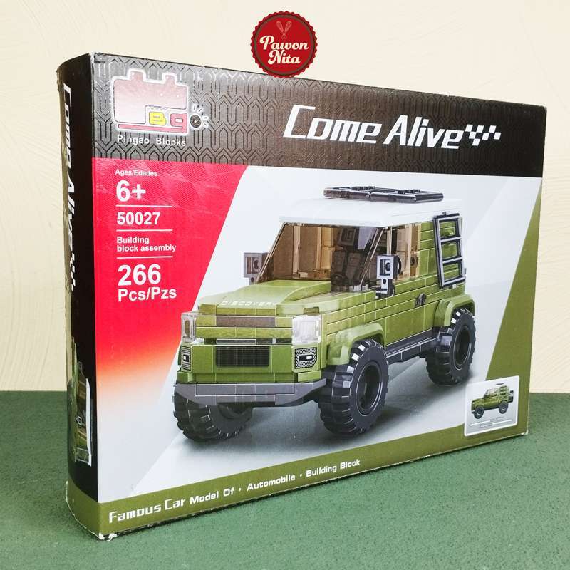 Promo Pingao Block Car 50027 - 50024 / Mobil Jeep | Diy Brick Block ...