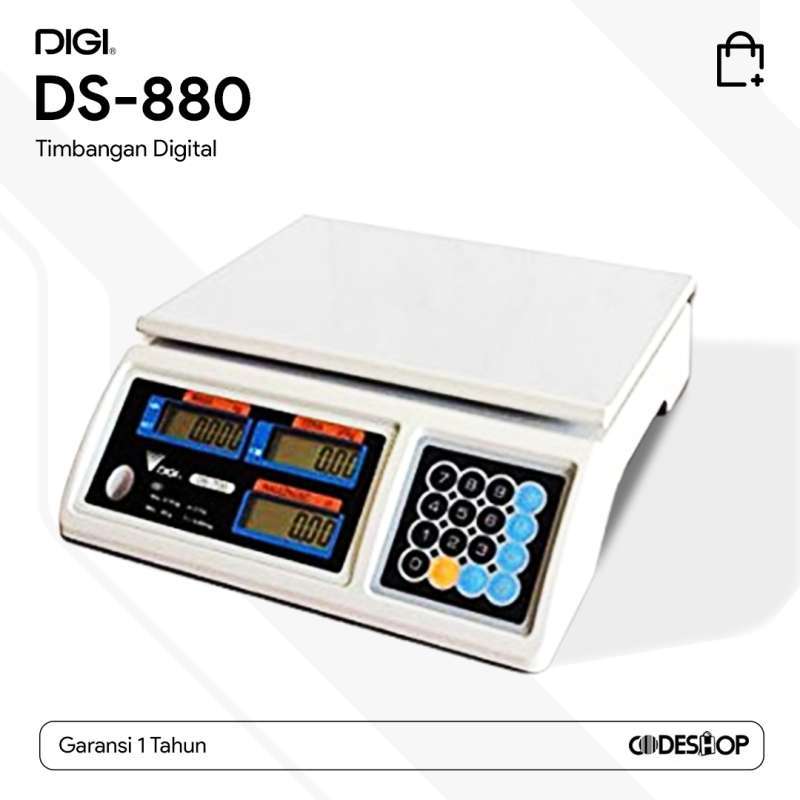 Jual Timbangan Barang Digi Ds 880 Digital Computing Scale Ds880 Di Seller Codeshop Surabaya ...