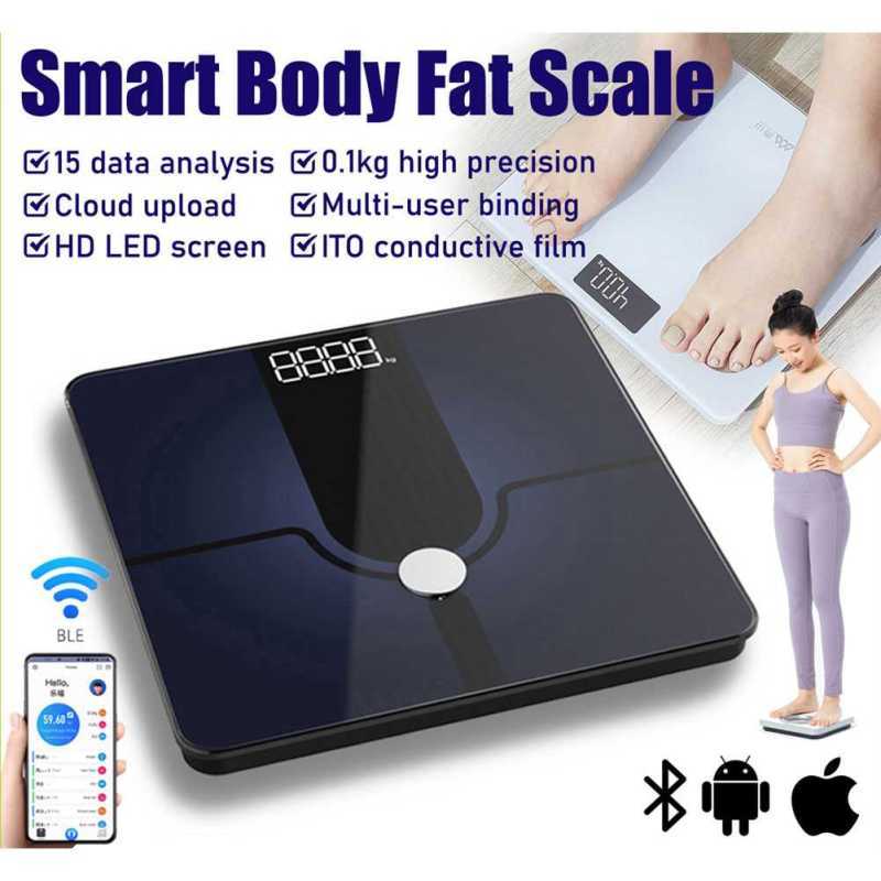 Jual Teufy Timbangan Badan Digital Weight Scale Portable Baterai ...