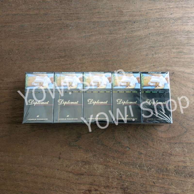 Jual Rokok Wismilak Diplomat Hitam Filter Isi 12 Batang Di Seller Yow ...