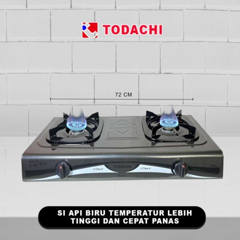 Promo Kompor Gas Burner Kuningan 2 Tungku Todachi T-522a Lpg/ Lng - Hitam, Gs Alam Diskon 23% Di ...