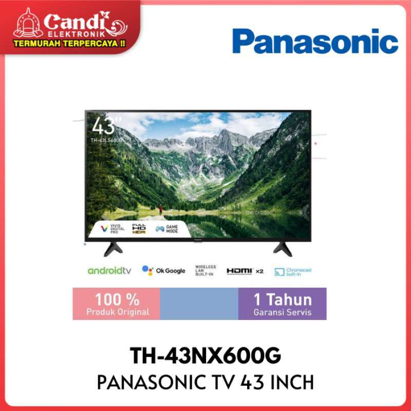 Jual Panasonic 4k Ultra Hdr Smart Tv 43 Inch Th-43nx600g Di Seller ...