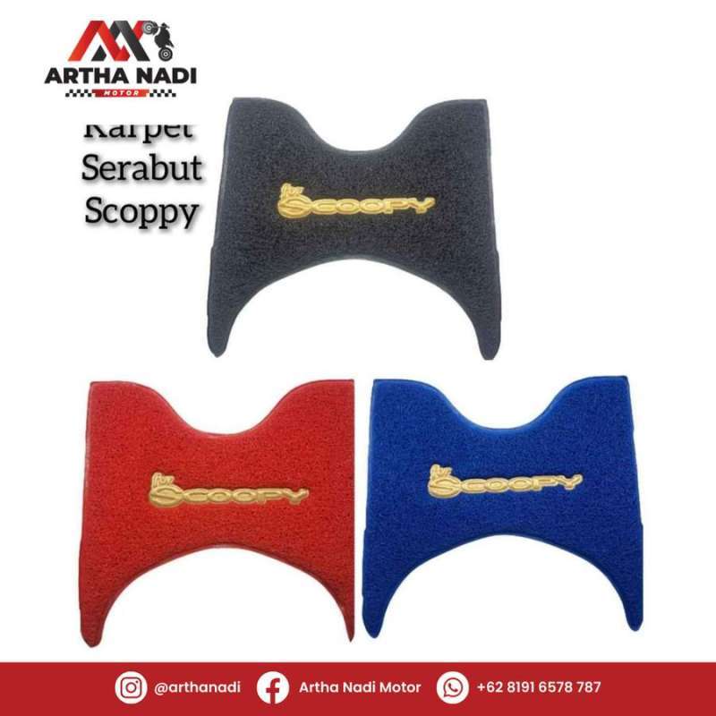 Jual Bordes Karpet Karet Serabut Mie Segala Motor - Scoopy Esp Di ...