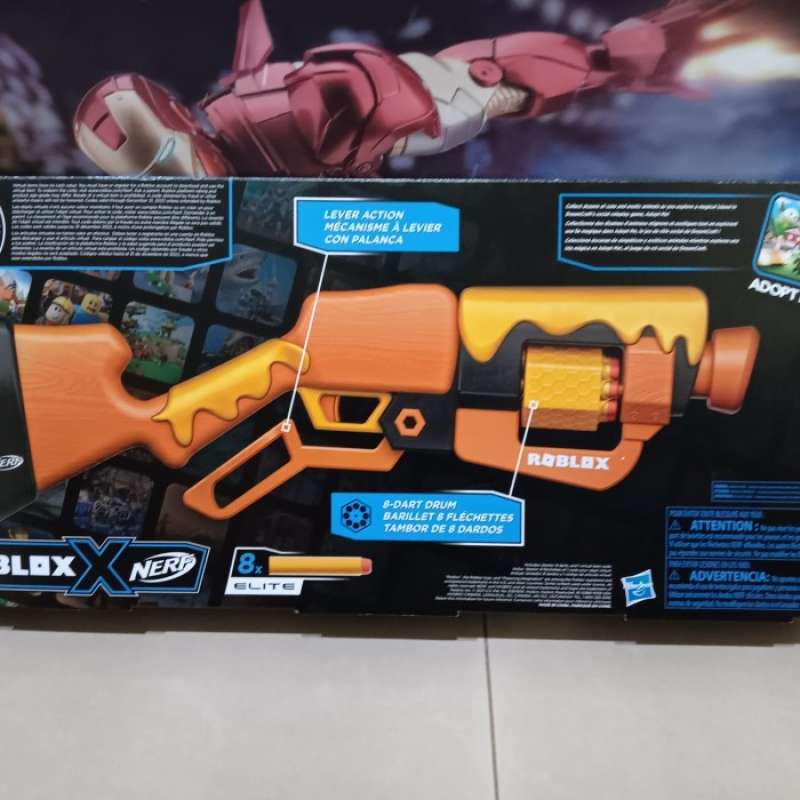 Promo Nerf Roblox Adopt Me Bees Blaster 8 Elite Darts Code To Unlock In ...