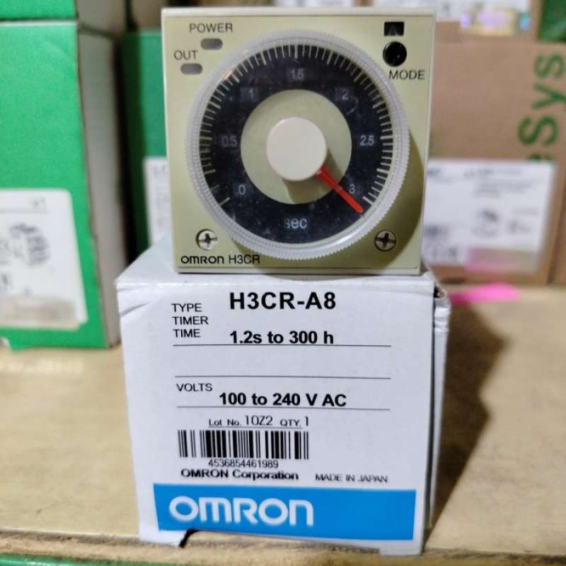 Promo Timer H3cr A8 Omron 220v + Socket H3cra8 Diskon 23% Di Seller ...