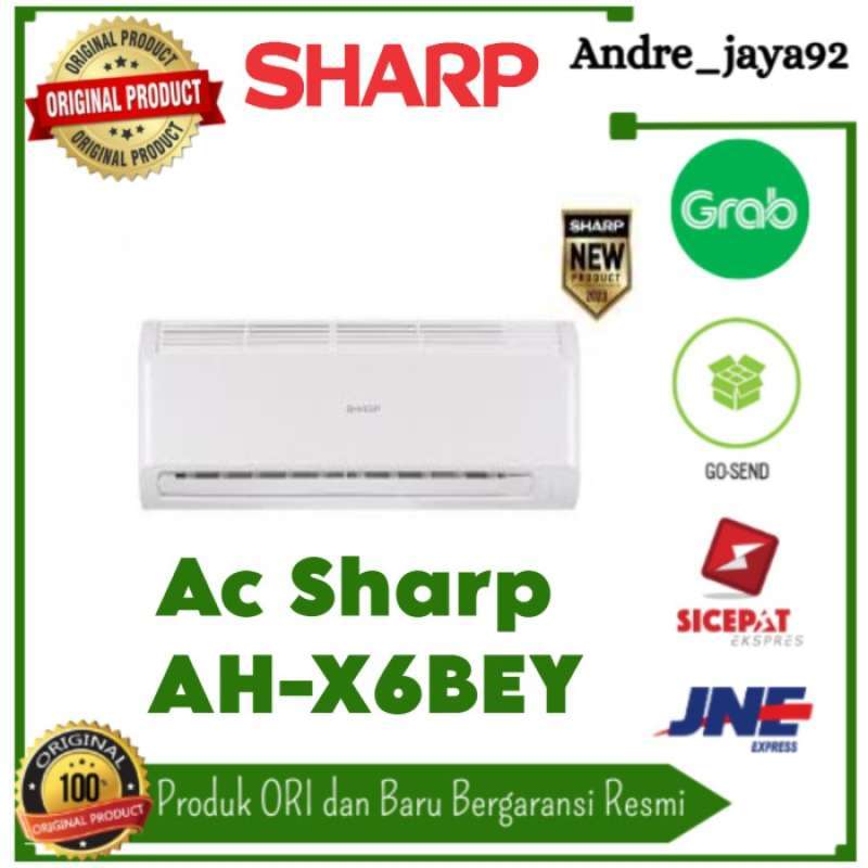 Jual Ac Dinding Sharp 1/2 Pk Inverter New Ah-x06bey Di Seller Andre ...