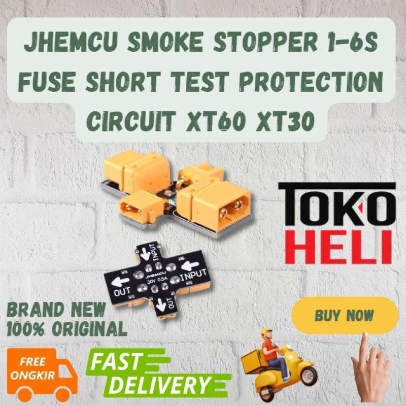 Promo Jhemcu Smoke Stopper 1-6s Fuse Short Test Tection Circuit Xt60 ...