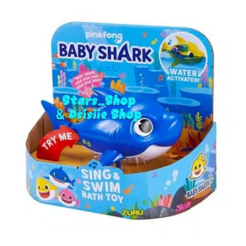 Promo Mainan Mandi Anak Zuru Robo Alive Pinkfong Baby Shark Sing & Swim ...