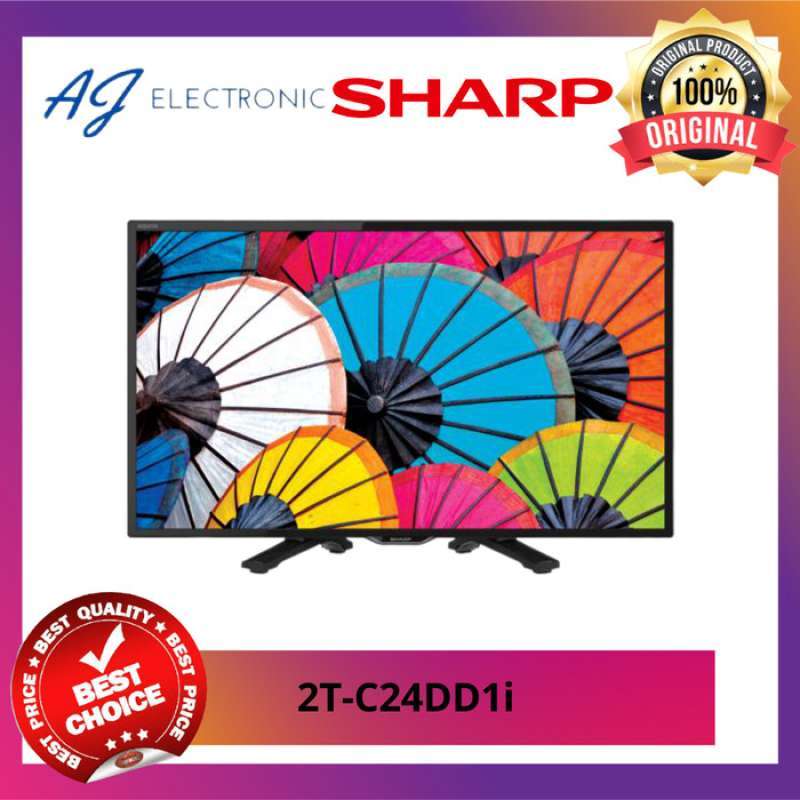 Jual Led Tv Sharp 2t-c24dd1i / 2tc24dd1i , Tv 24 Inch Hd-ready Tv Di ...