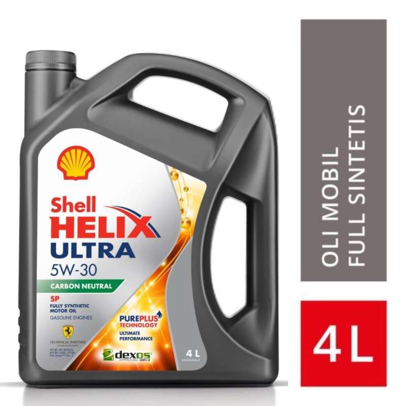 Jual Shell Helix Ultra 5w-30 Galon 4l | Garansi Original Di Seller Mei ...