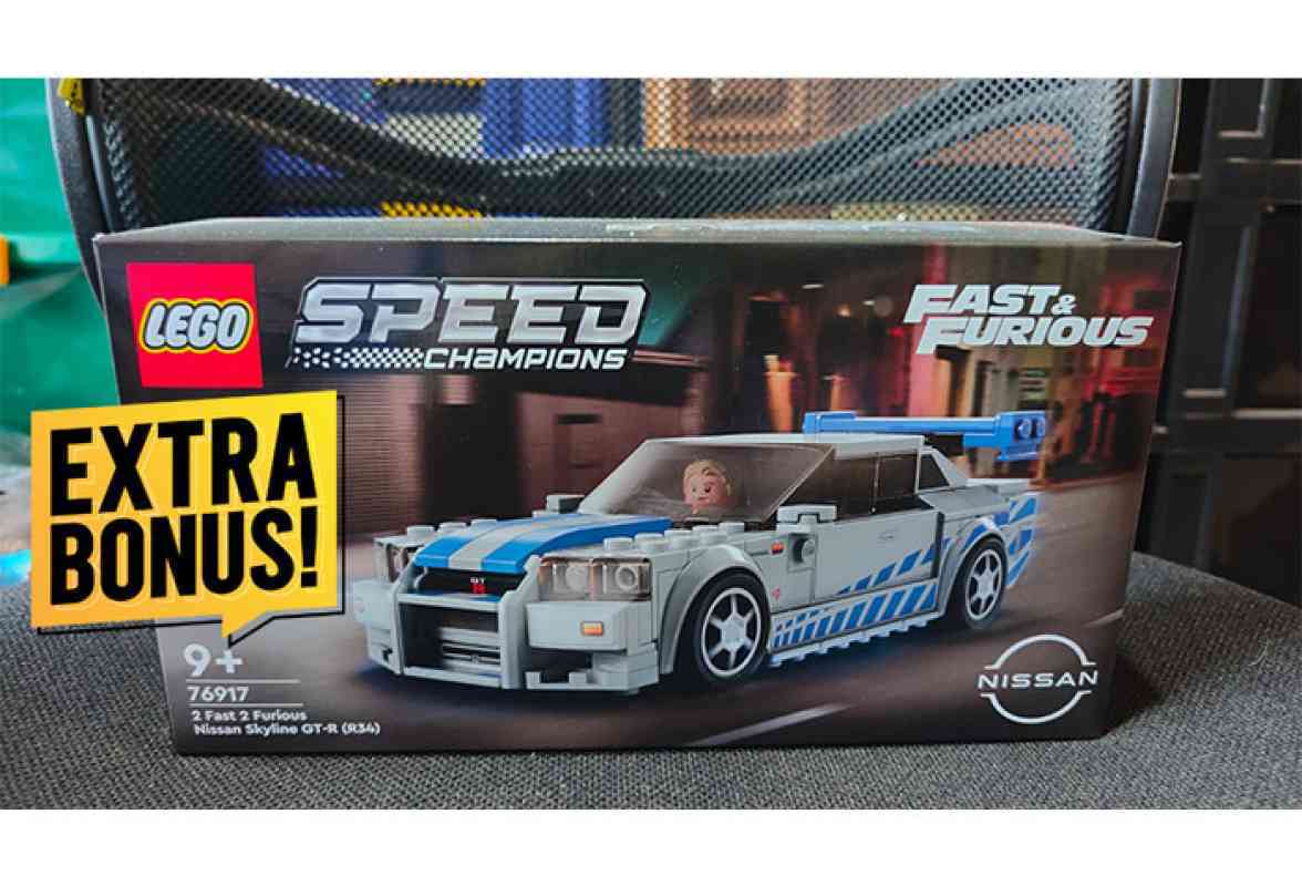Promo Lego 76917 Speed Champions Nissan Skyline Gt-r (r-34) 2 Fast 2 ...