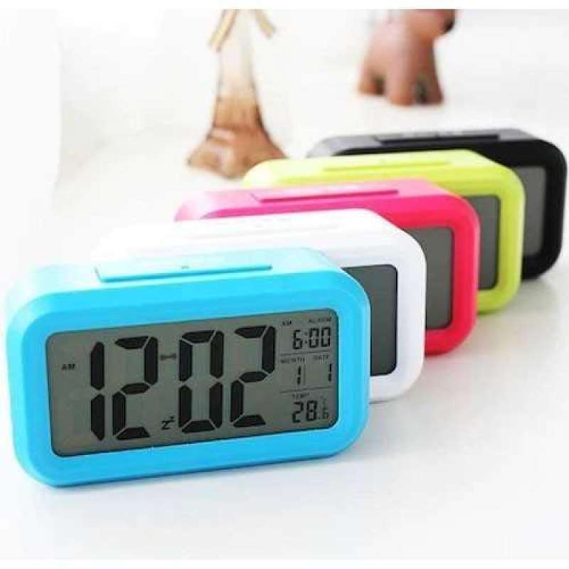Jual Fanju Jam Lcd Digital Clock With Alarm Jp9901 Tidur Alarm ...