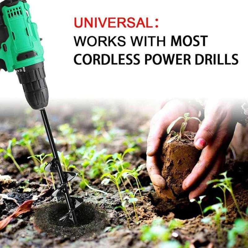 Jual Mpt Mata Bor Penggali Tanah Auger Spiral Drill Head 4.5x45cm Fg07 ...
