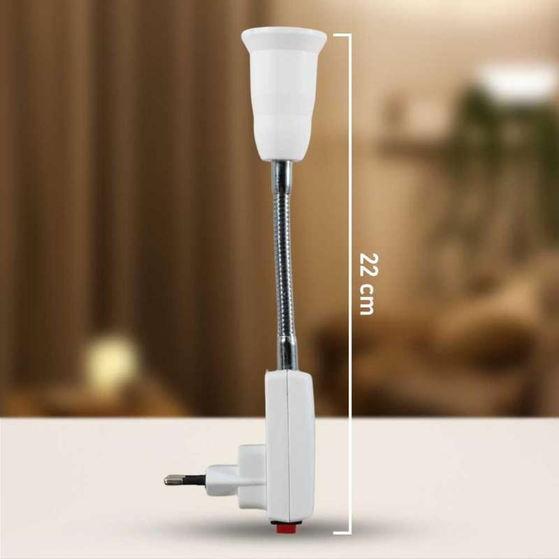 Jual Ming&ben Fitting Lampu Bohlam Adjustable Eu Plug 240v E27 With ...