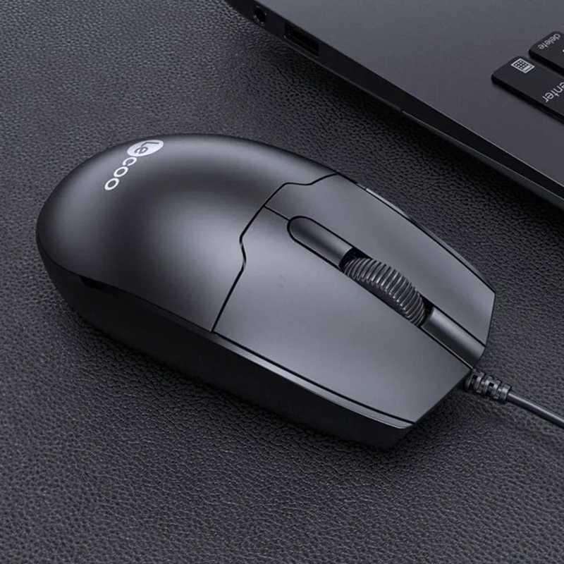 Jual Lecoo Mouse Wired Optical 1200 Dpi Ms101 Aksesoris Sandal Dasbor ...