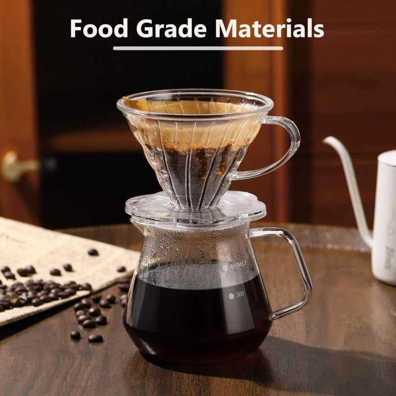 Jual Calmlife Filter Penyaring Kopi V60 Flower Cone Coffee Dripper ...