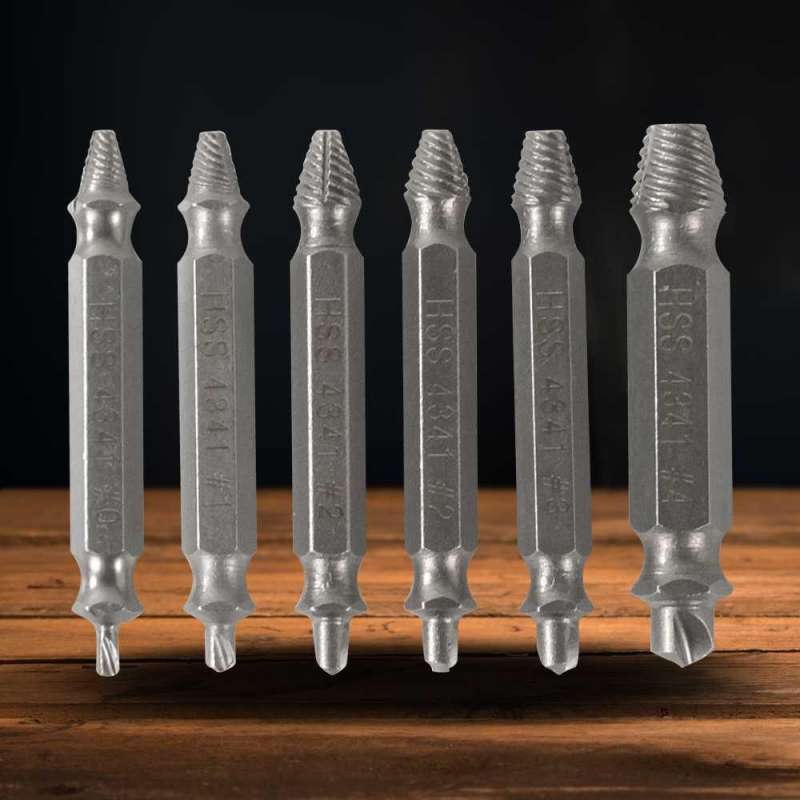 Jual Dizainlife Set Mata Bor Extractor Broken Screw Remover 6 Pcs Tl105 ...