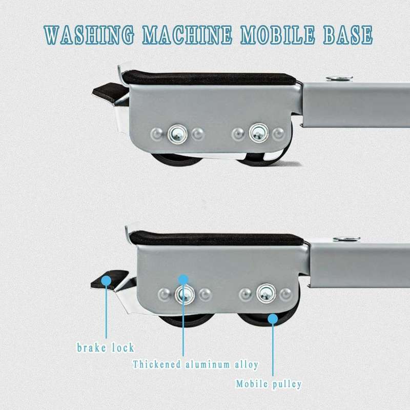 Jual Oimg Alas Roda Kulkas Mesin Cuci Stand Moveable Roller 70cm 2pcs ...