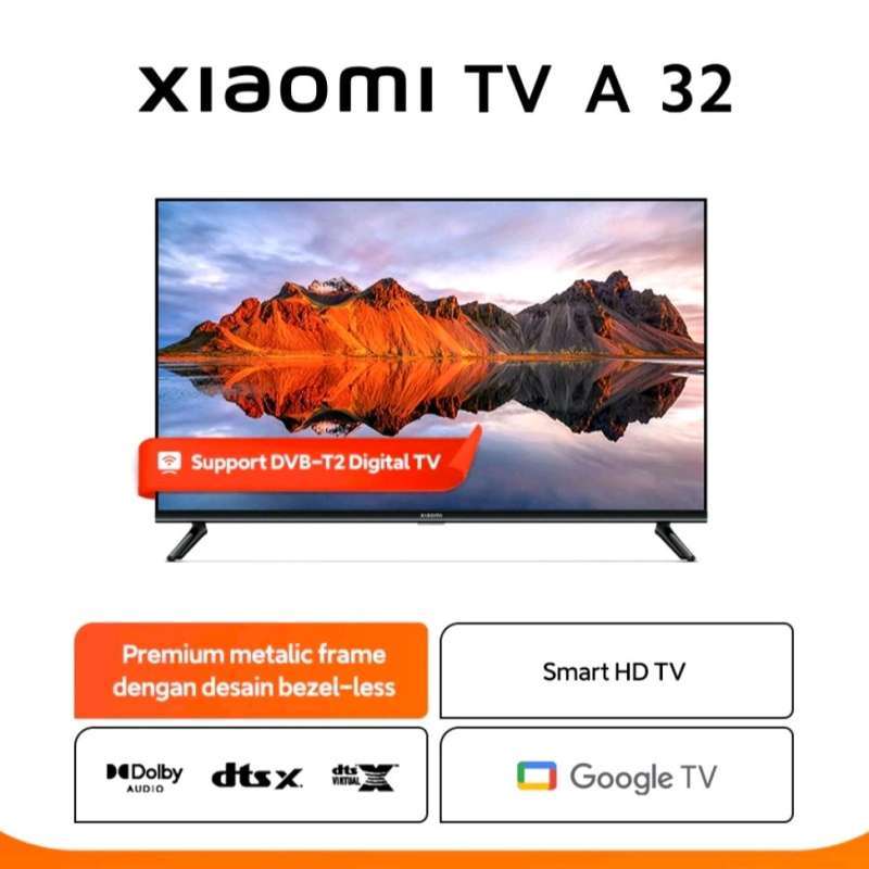 Jual Xiaomi Mi Google Tv A 32 Inch Gtv Smart Tv Hd Digital Garansi ...