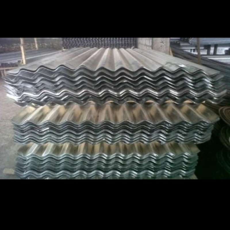Jual Atap Seng Galvanis Gelombang Kecil Panjang 180 200 240 300 Cm ...